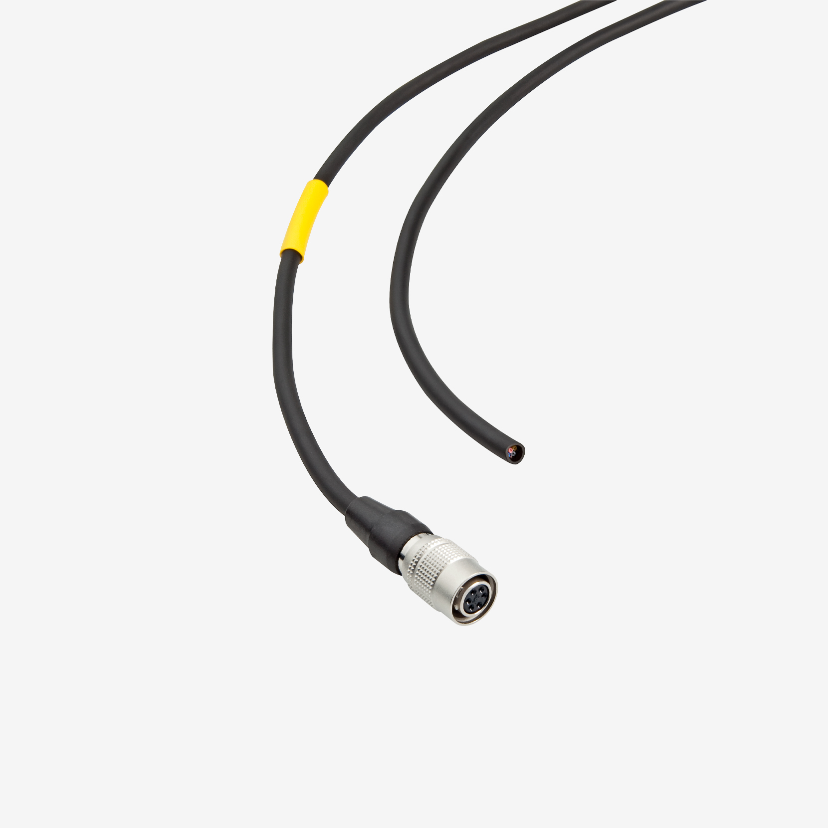 I/O + power, standard cable, straight, 5 m